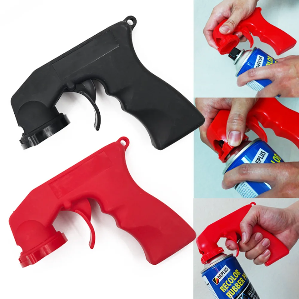 Spray-Adaptor-Paint-Care-Aerosol-Spray-Gun-Handle-with-Full-Grip ...