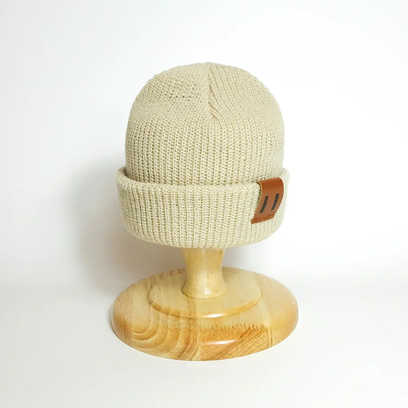 Baby Long Knit Hat | Baby Knit Cap | C Knit Hats Baby | Baby Beige Hat ...