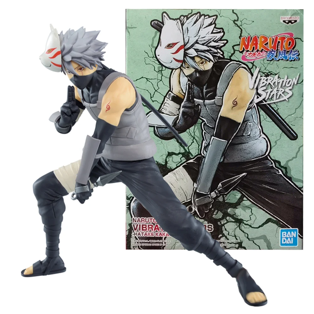 18CM-Anime-Naruto-Shippuuden-Hatake-Kakashi-Mask-Kunai-Dress-Up-Model ...