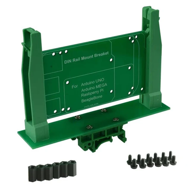 DIN Rail Mount Bracket for Raspberry Pi 2 3 B B+ Zero UNO MEGA