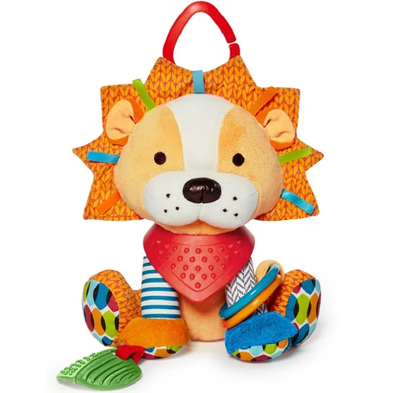 New Animal Style Baby Rattles Mobile Bed Molar Tooth Sticks Hanging ...