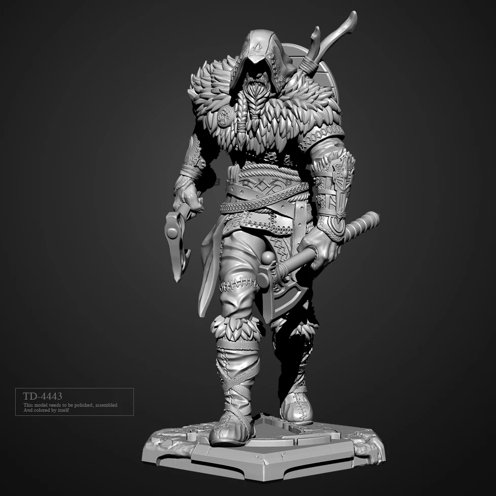 50mm-75mm-Resin-model-kits-figure-colorless-and-self-assembled-3D ...