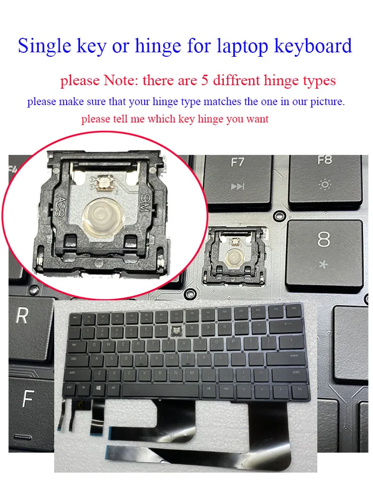 Key For Razer Blade 15 RZ09-0328 (2020) BACKLIT laptop Keyboard Keycap ...