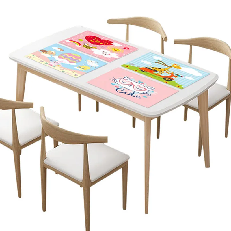 Waterproof Cartoon Table Pad | Placemat Table Children | Cartoon Table ...
