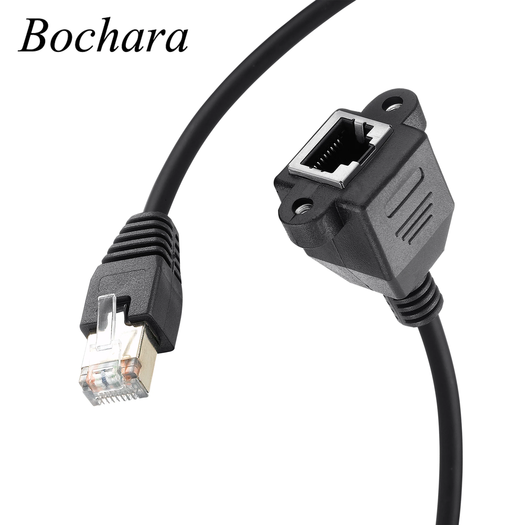 Bochara-Cat-5-RJ45-Male-to-Female-Ethernet-LAN-Network-Extension-Cable ...