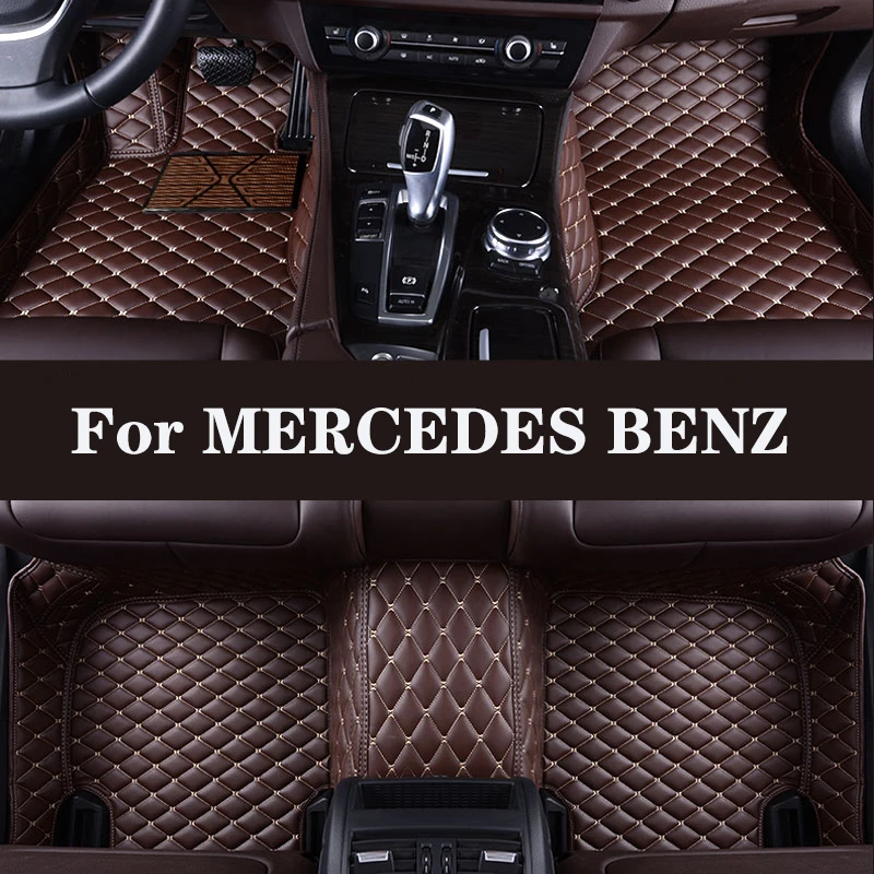 Full-Surround-Custom-Leather-Car-Floor-Mat-For-MERCEDES-BENZ-Maybach-S ...