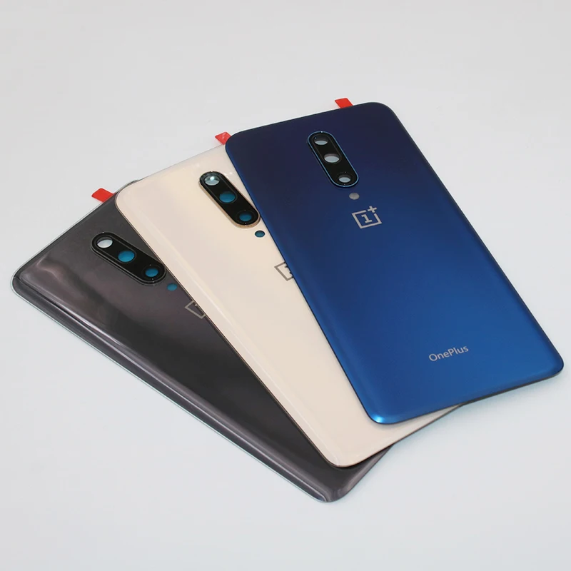 Cubierta trasera de cristal Original para Oneplus 7 Pro, carcasa de ...