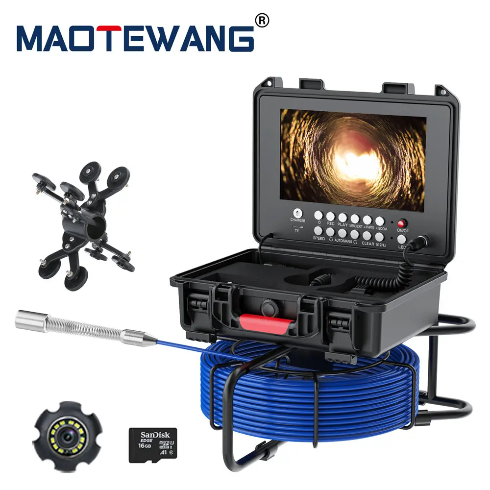Sewer-Inspection-Camera-9-Meter-Counter-DVR-Drain-Video-Endoscope ...