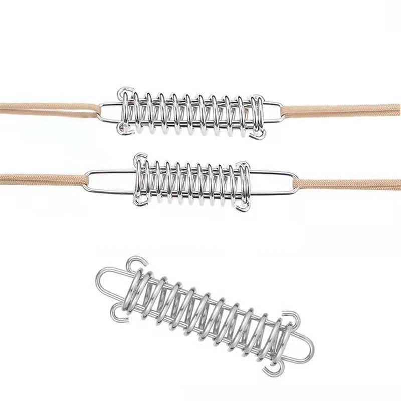 Stainless steel Tent Wind Rope Spring Buckle Tent Tensioner Camping ...