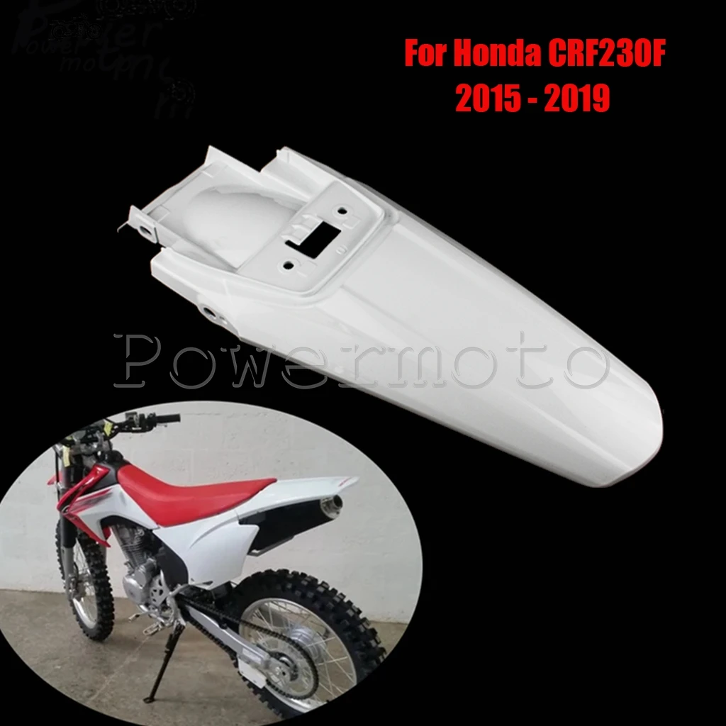 MX-Trail-White-Dirt-Pit-Bike-Motocross-Rear-Fender-Plastic-Splash ...