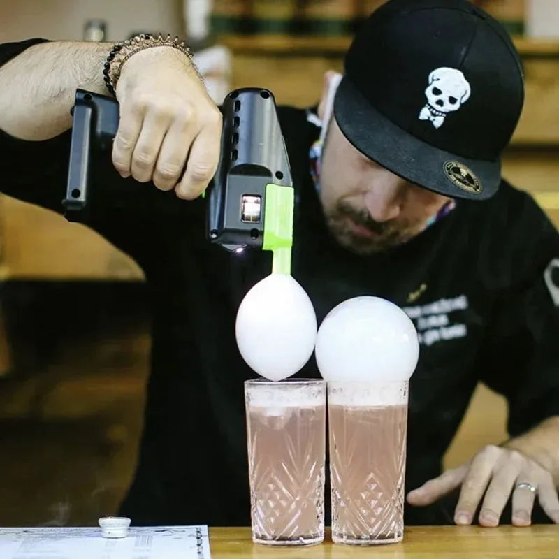 Handheld-Smoke-Gun-Cocktail-Smoked-Bubble-Gun-USB-Charging-Smoke-Bubble ...