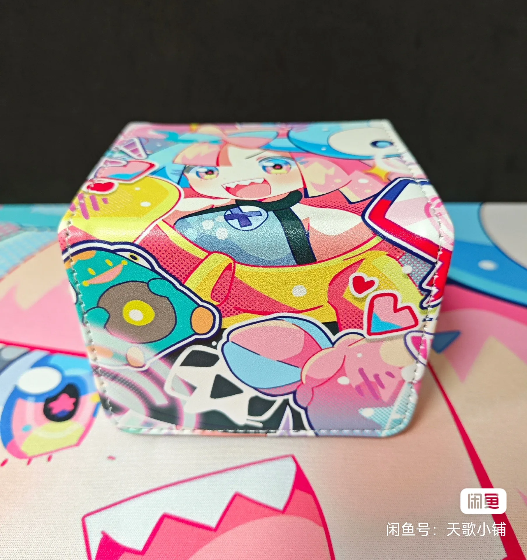 Pokemon-Lono-Deck-Box-Pink-Cute-Anime-Girl-PTCG-Trading-Cards-Pu ...