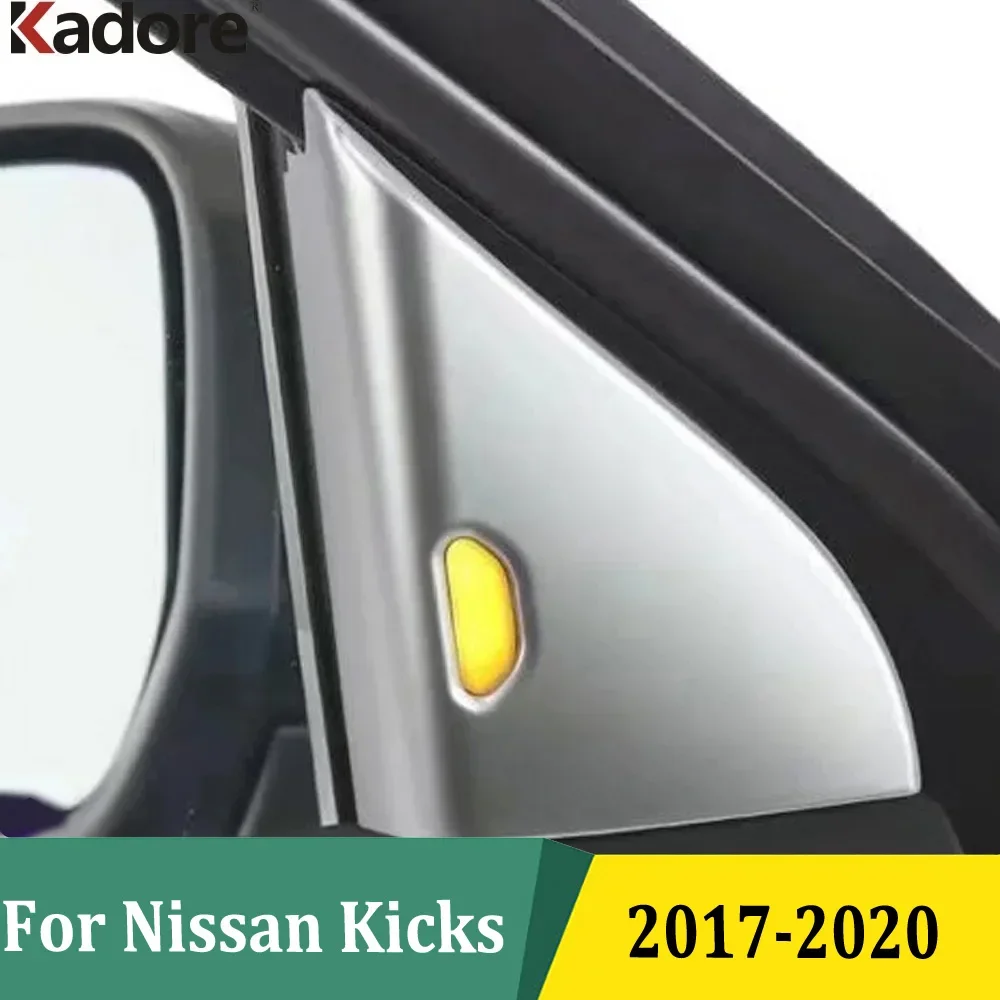 For-Nissan-Kicks-2017-2018-2019-2020-Matte-Front-Door-Window-A-Pillar ...