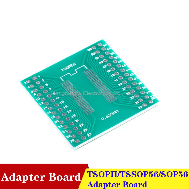 TSOPII-TSSOP56-SOP56-Conversion-Board-Chip-To-Direct-Insert-DIP-IC-Test ...