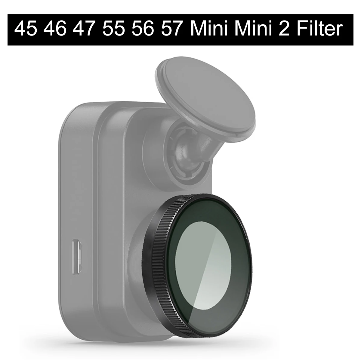 for Garmin Polarising Filter for Garmin Dash Cam 45 46 47 55 56 57 Mini ...