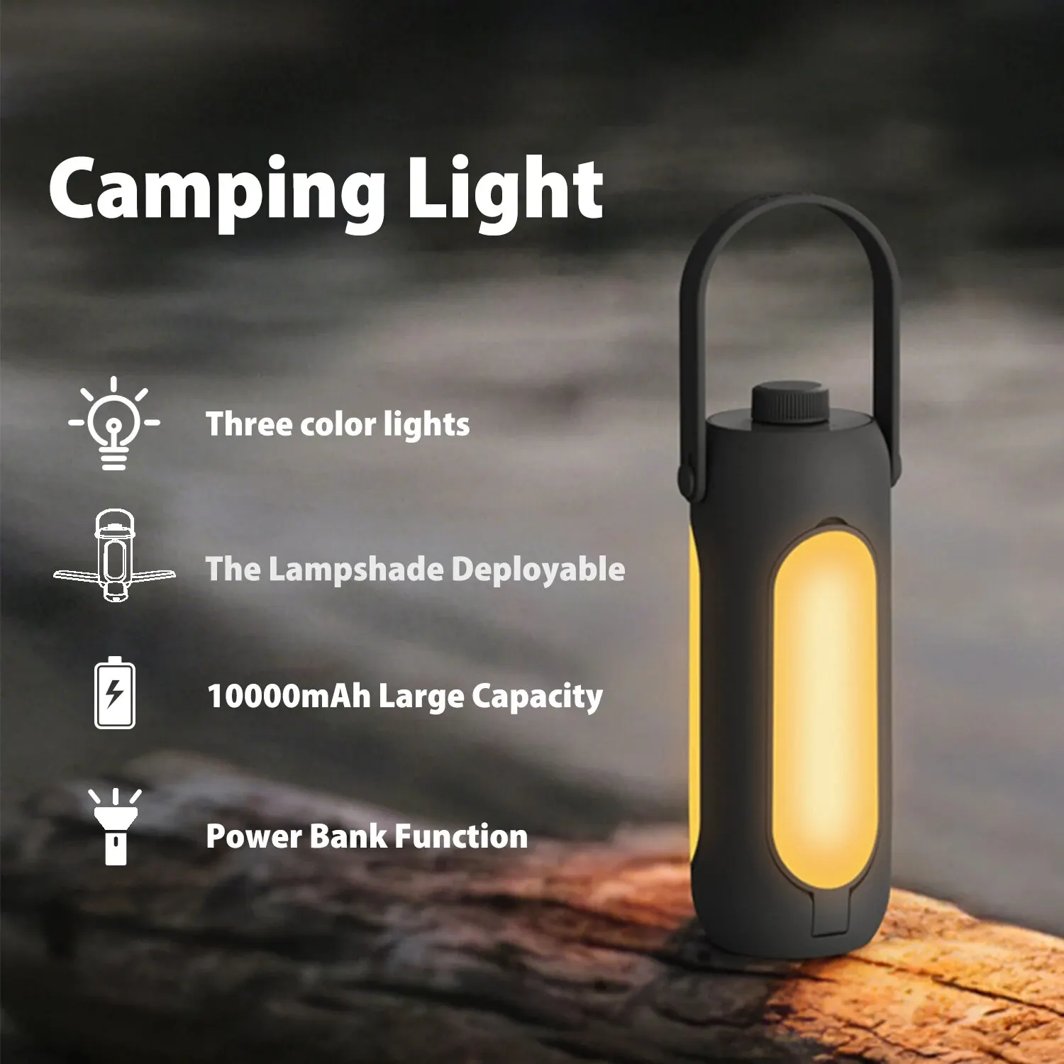 Port-til-dobr-vel-ao-ar-livre-Camping-luz-recarreg-vel-10000mAh-tenda ...