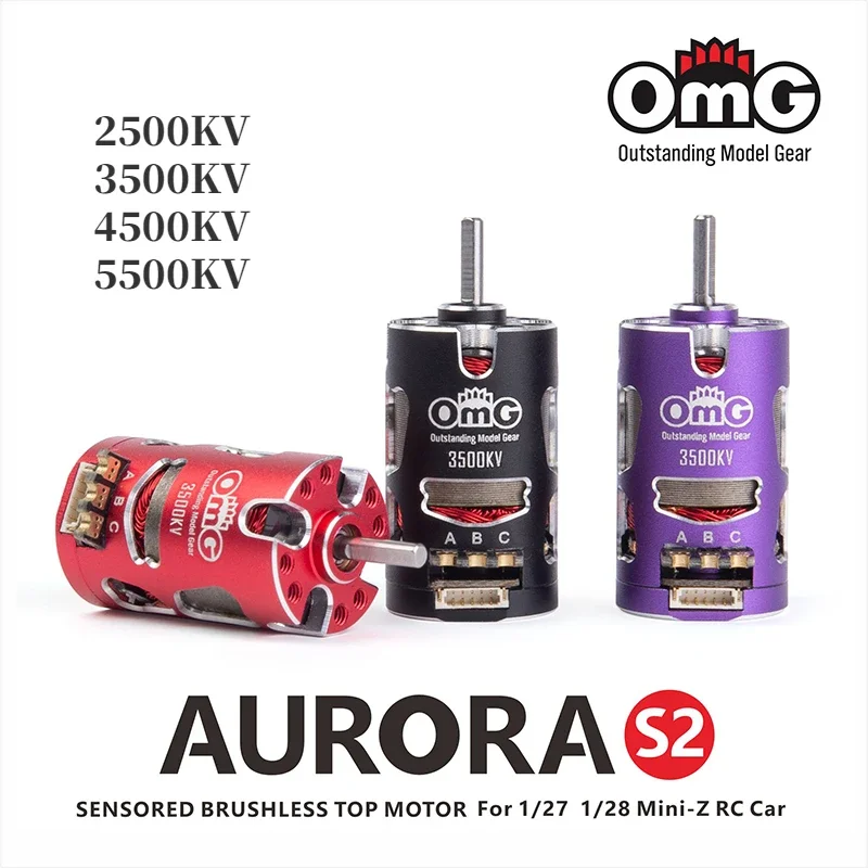 OMG-AURORA-Top-Motor-Series-Sensored-Brushless-2500KV-3500KV-4500KV ...