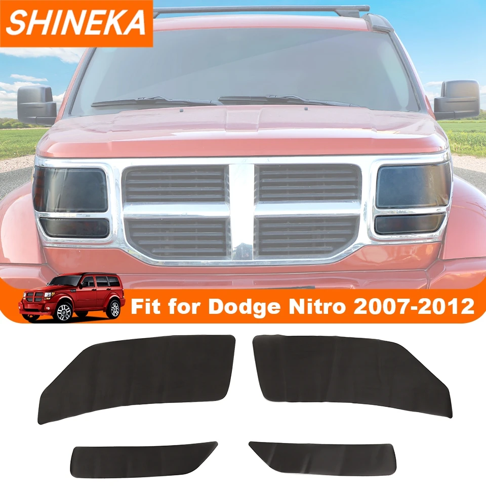 Car-Front-Headlight-Protect-Film-Decoration-Cover-Stickers-for-Dodge ...