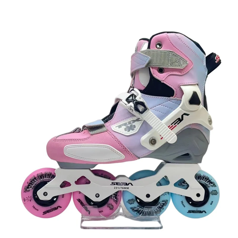 2023-100-Original-SEBA-Trix2-Adult-Inline-Skates-Roller-Skating-Shoes ...