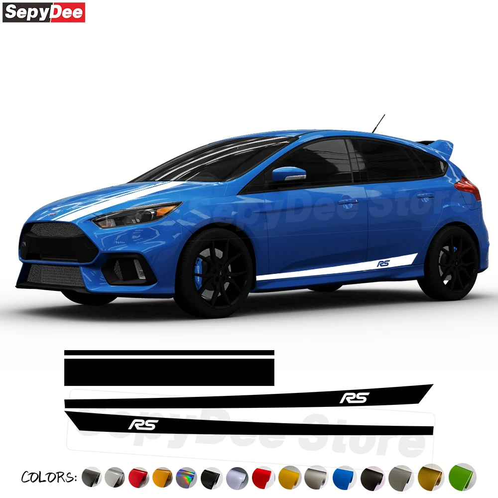 Auto-Motorkap-Deksel-Deur-Zijrok-Sticker-Voor-Ford-Focus-Rs-Mk1-Mk2-Mk3 ...