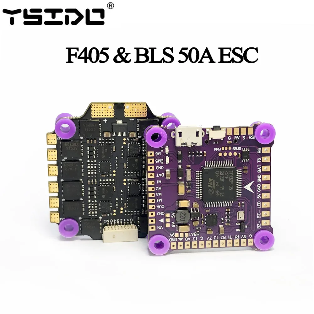 YSIDO-CONTROLADOR-DE-VUELO-F405-V3-3-6S-30X30-FC-y-ESC-FPV-Stack-BMP280 ...