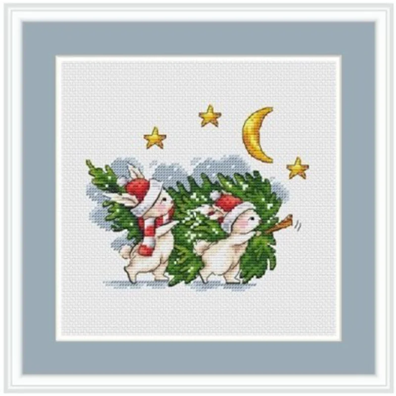 7410-Cross-stitch-kits-Cross-stitch-Christmas-homefun-All-for-handiwork ...