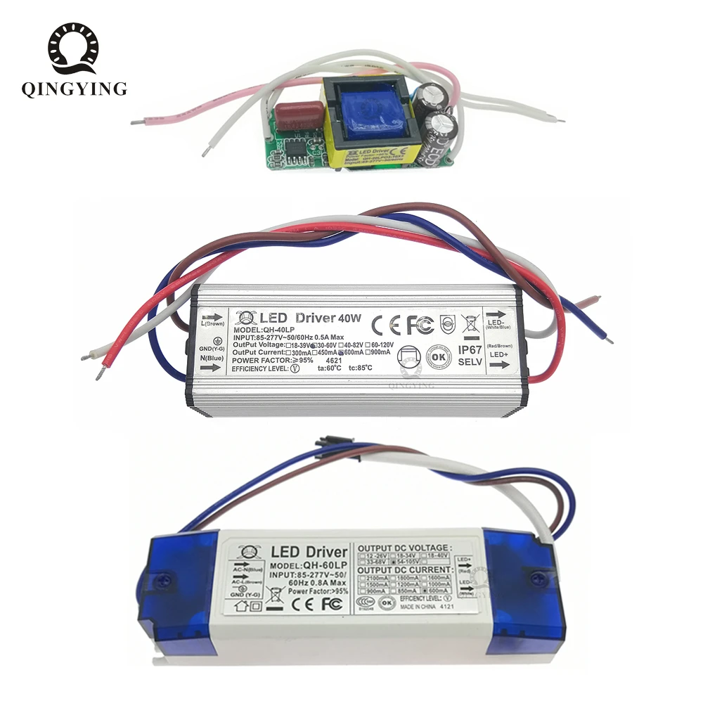 2-Pieces-High-Power-LED-Driver-600MA-5W-10W-12W-20W-30W-40W-50W-60W ...