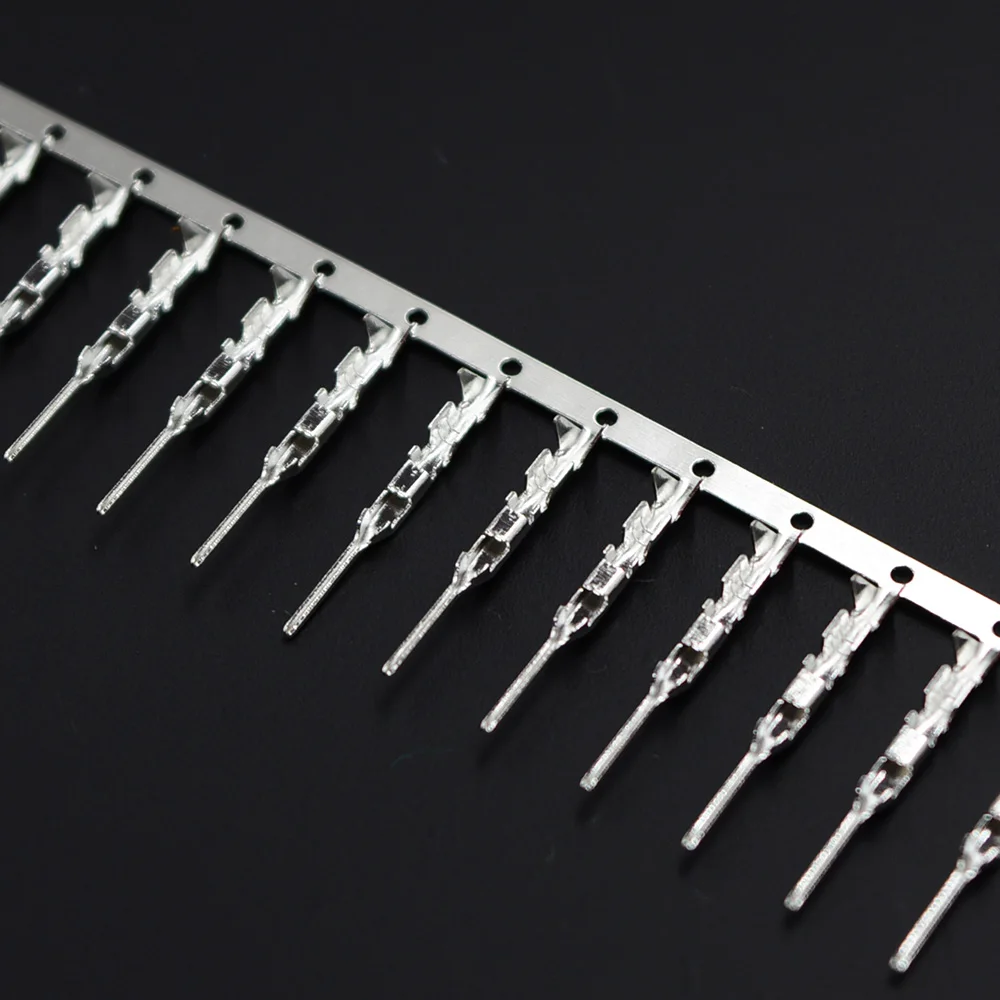 100PCS-Dupont-Connector-2-54mm-Jumper-Wire-Cable-Pin-Connector-Terminal-Male-Pin-Connector-for ...