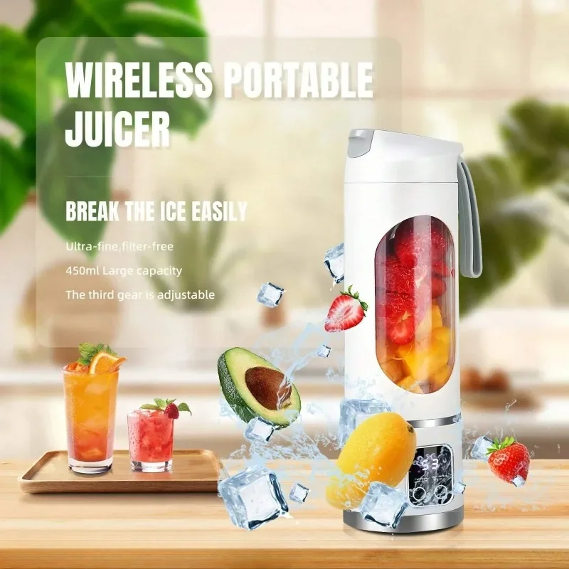 Electric-Juicing-Cup-Portable-Wireless-Fruit-Blender-Mini ...