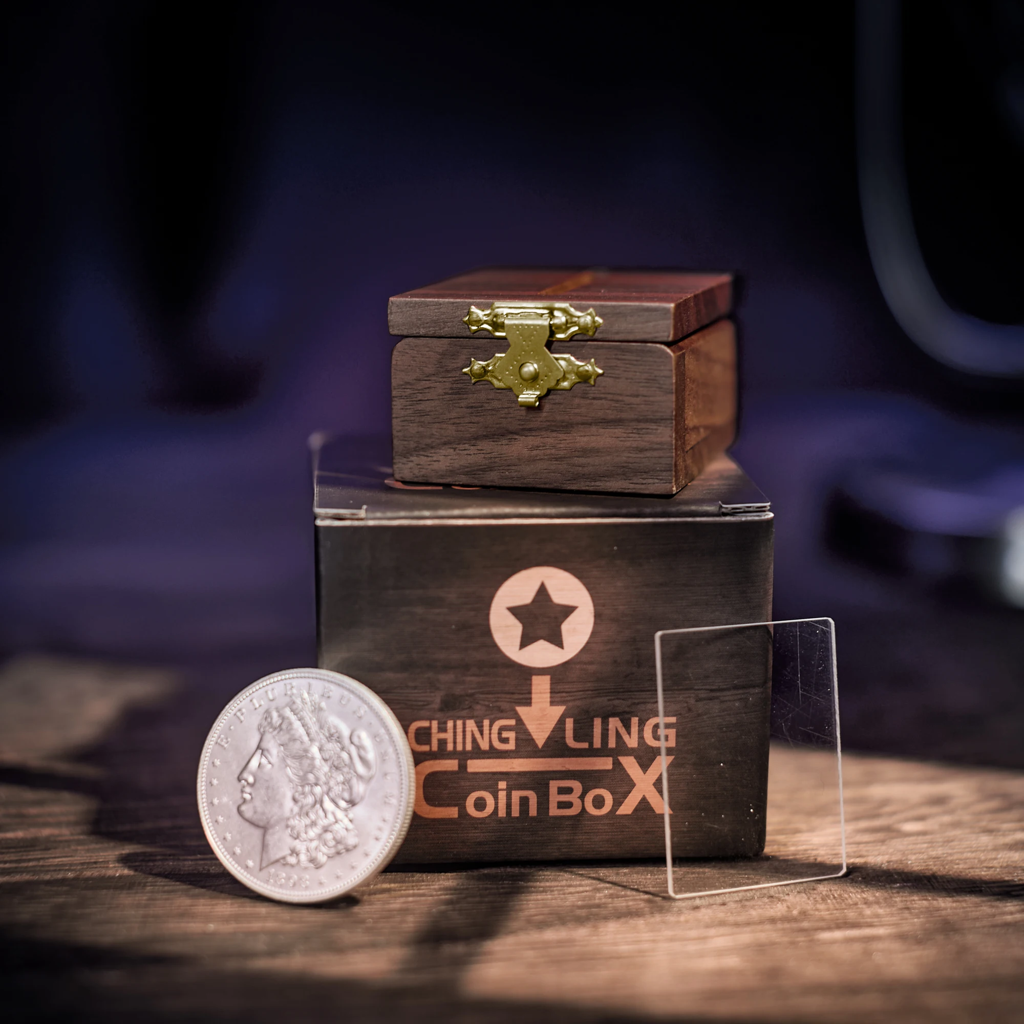 Coin-Thru-Glass-by-IARVEL-MAGIC-Trick-Illusion-Gimmick-Coins-Appear-In ...