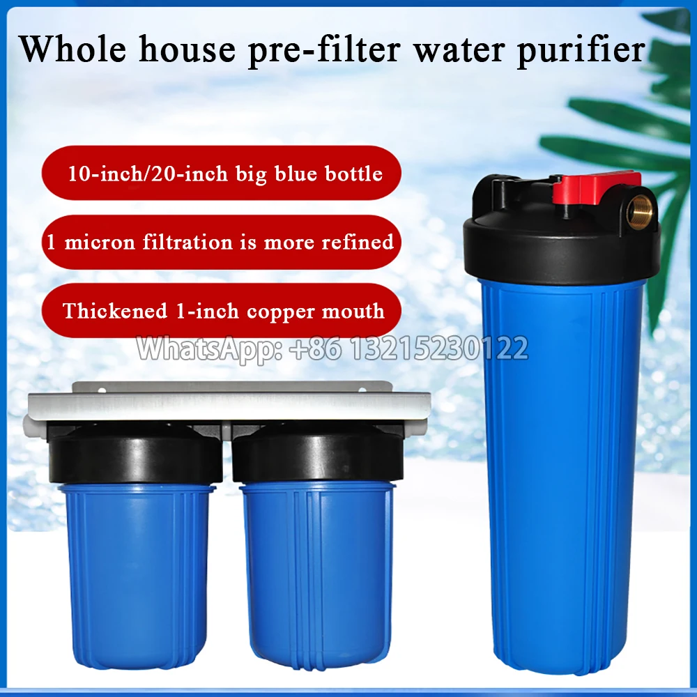 Water-purifier-pre-filter-household-10-inch-20-inch-filter-bottle ...
