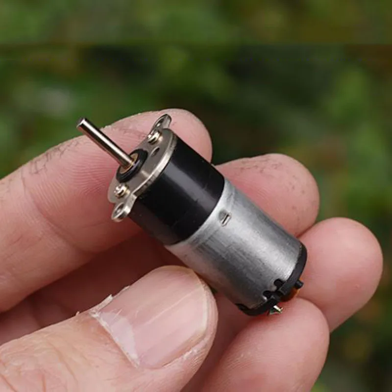 Precision-Mini-15mm-Round-Gear-Motor-DC-6V-12V-42RPM-Slow-Speed-Large ...