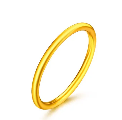24k-pure-gold-rings-3d-hard-gold-finger-rings-gold-circle-ring-simple ...