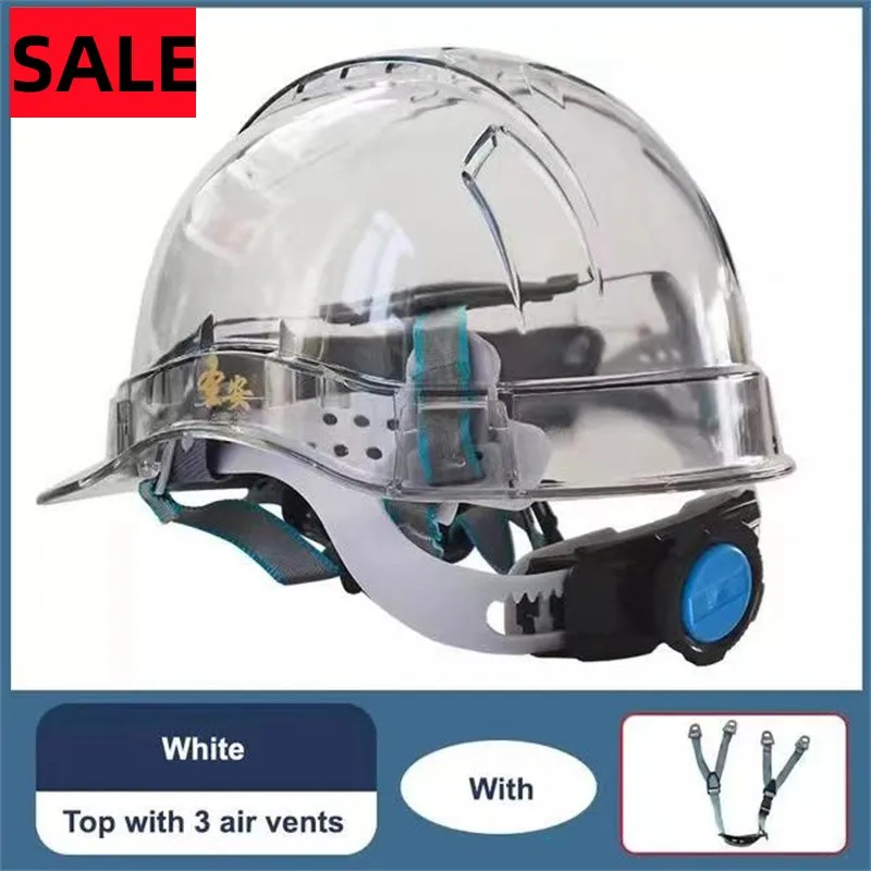 Transparent-Safety-Helmet-Vented-Cooling-Lightweight-Construction ...