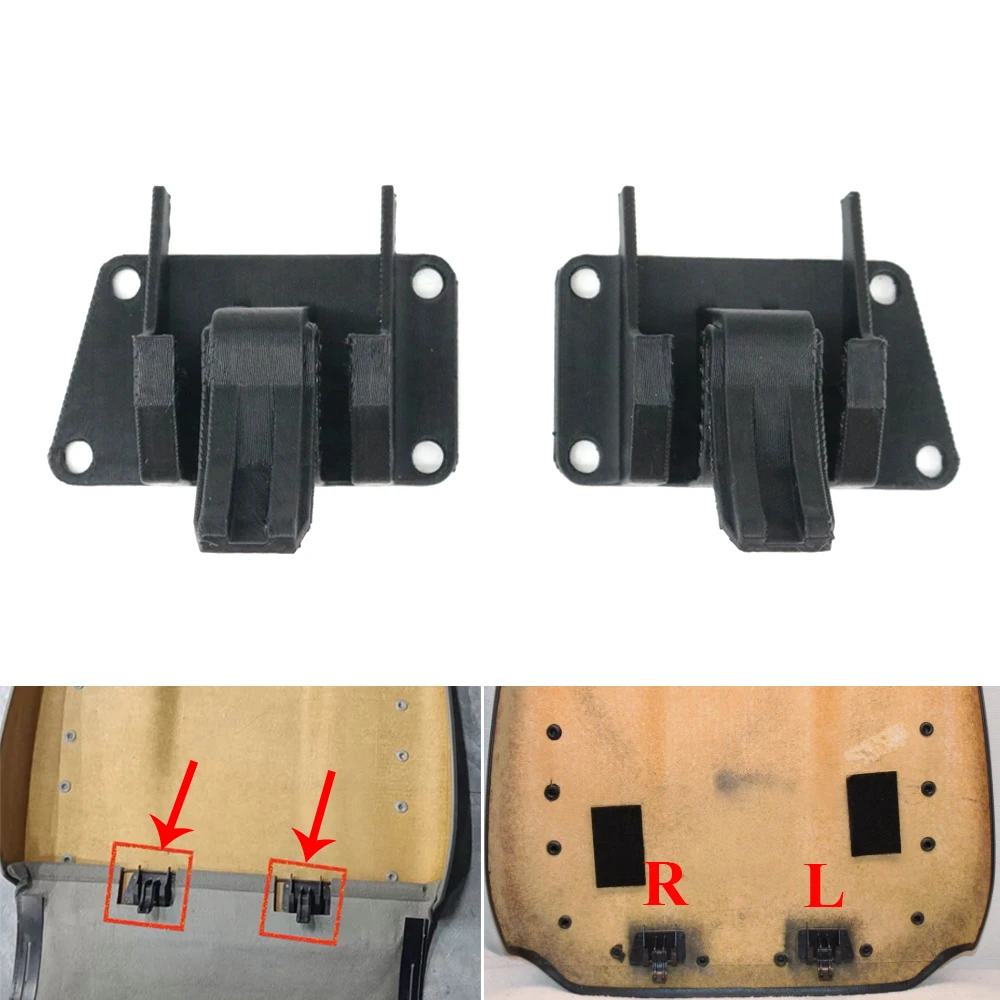 Interior Front Seat Backrest Cover Buckle Back Side Fixing Clip For ...