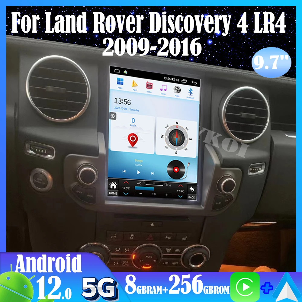 Android-12-For-Land-Rover-Discovery-4-LR4-2009-2016-Car-Radio ...