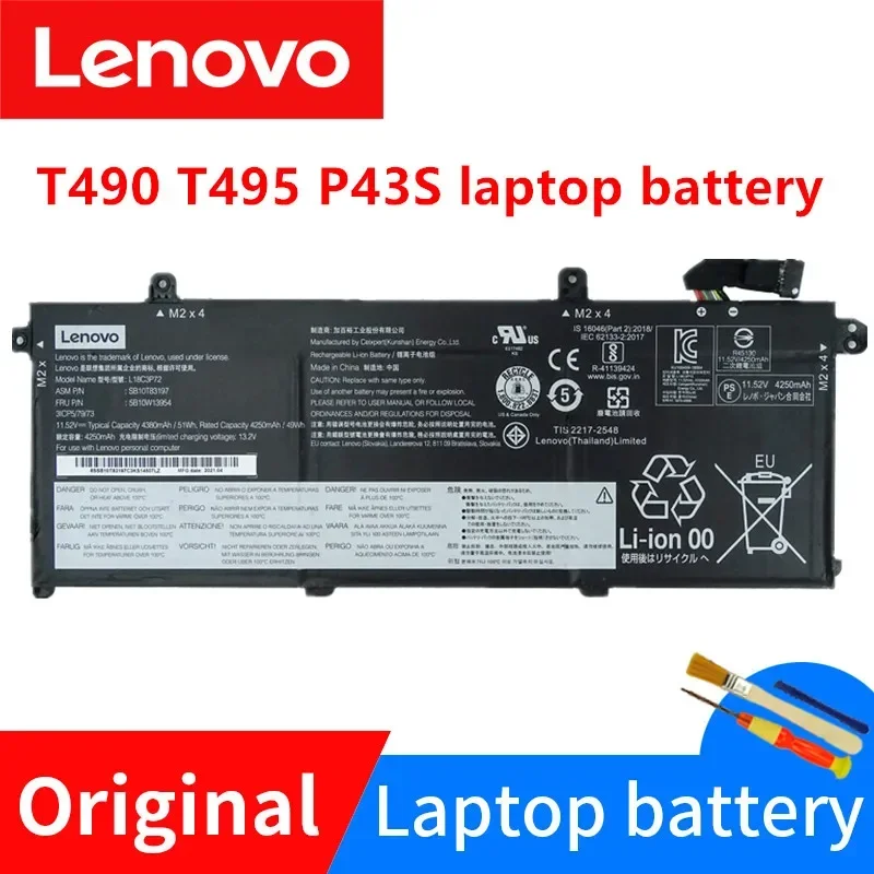 New-Original-Lenovo-ThinkPad-T490-T495-P43S-T14-Gen-1-Series-Laptop ...