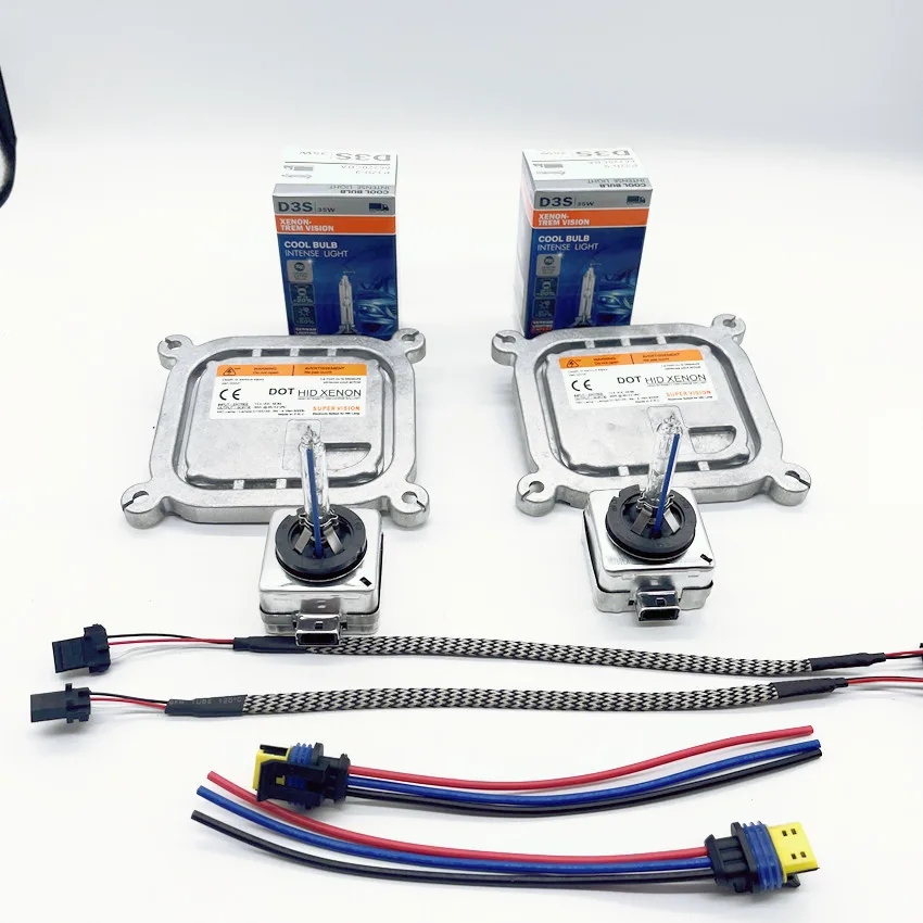 35W Xenon D1S Ballast Kit D3S Car Headlight Bulb Ballast Control Unit ...