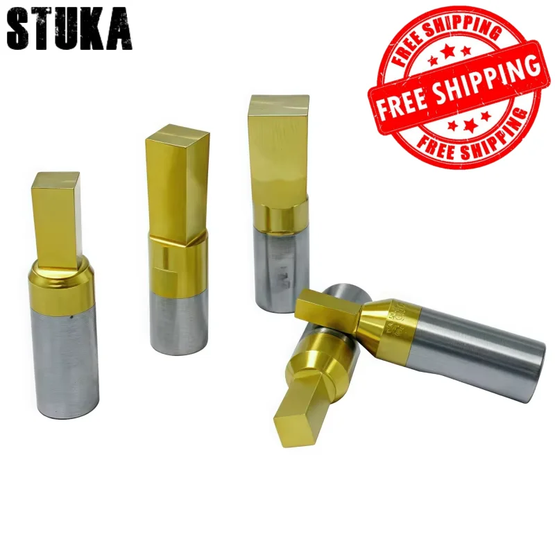 Stuka Square CT08 HSS-Tin Rotary Broach Punching Cutter Tool 8mm Shank ...