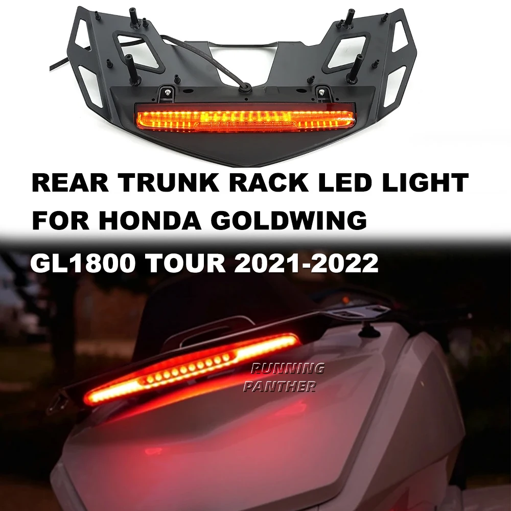 2022-2021-Motorcycle-Rear-Trunk-Luggage-Rack-LED-Light-For-Honda ...