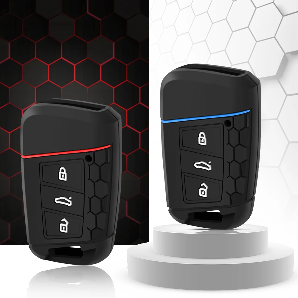 silicone-key-holder-shell-case-for-Skoda-Octavia-Kodiaq-Karoq-for ...