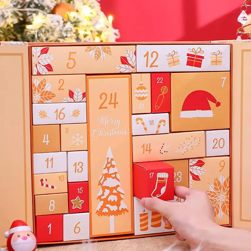 Empty-Gift-Box-Advent-Calendar-Boxes-24-Grids-Refillable-Advent ...