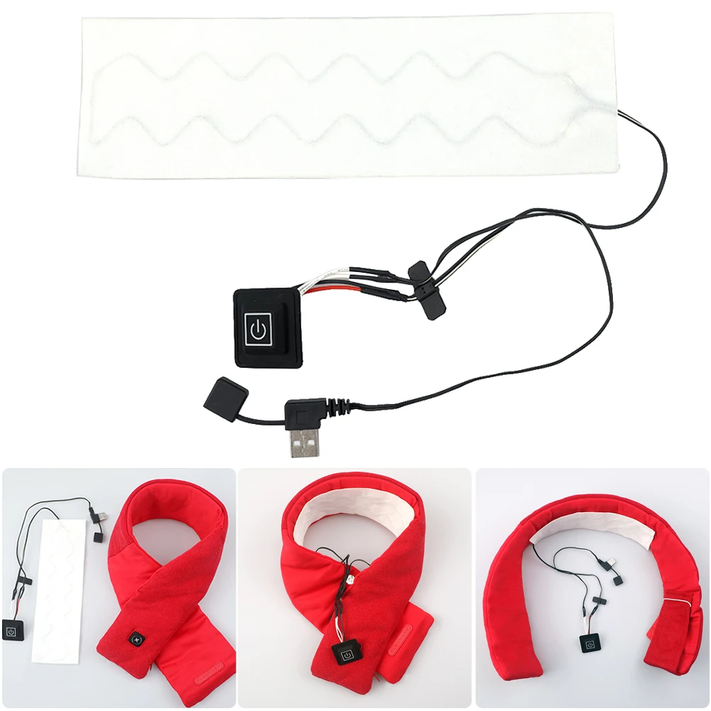 USB-Electric-Heated-Pad-Jacket-Heater-Pads-Waterproof-3-Levels ...