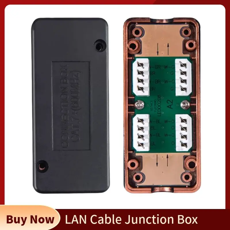 LAN-Cable-Junction-Box-RJ45-Connector-Extention-Adapter-For-Cat5e-Cat6 ...