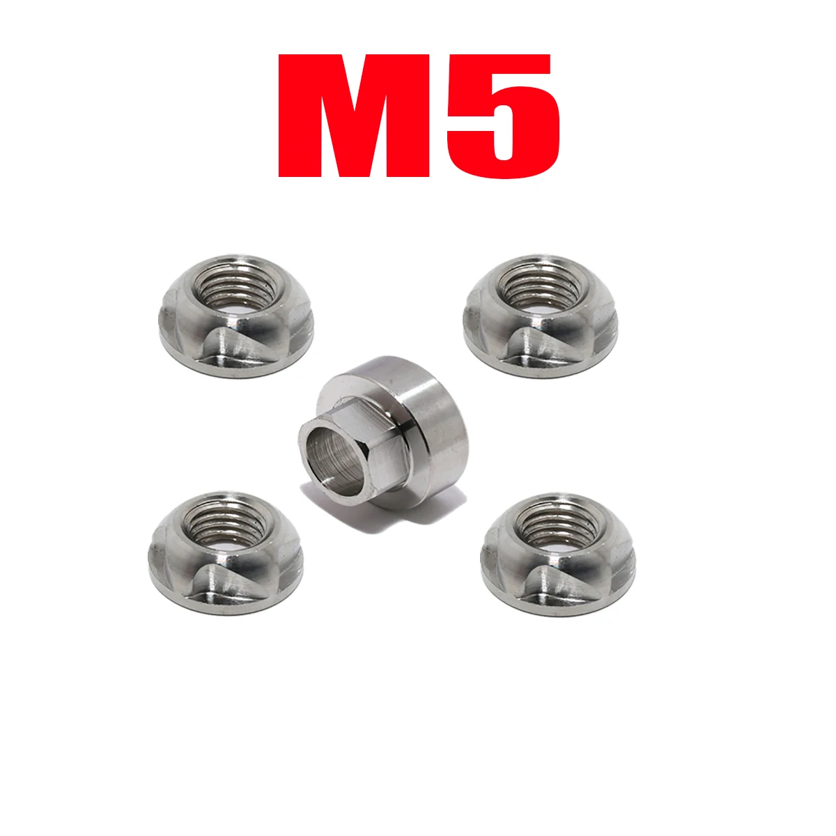 M5 M9 M16 Nut P0.8 1.25 Scooter Security Anti Theft Screws 304 ...