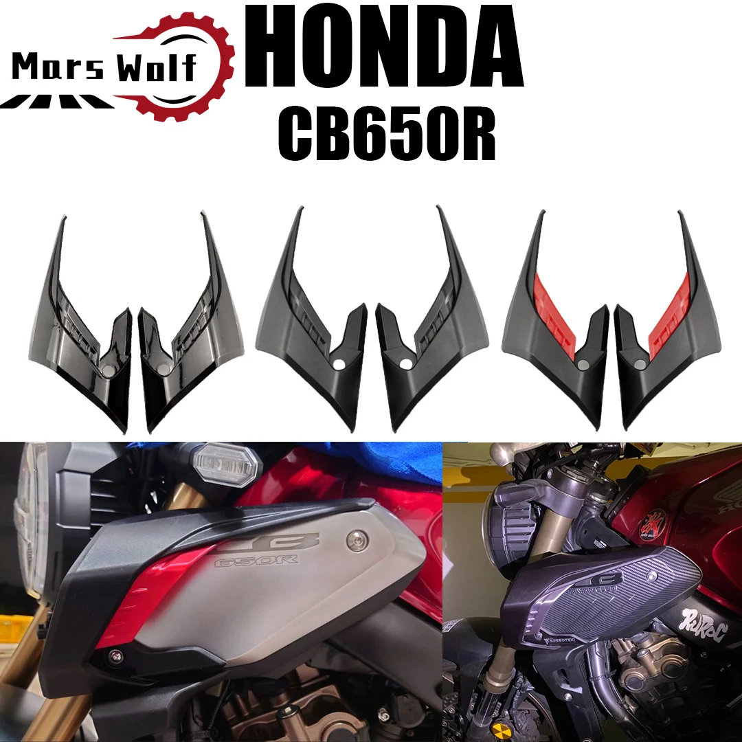 Cb650r Cb 650r 18-22 Fairing Winglets Fin Trim Cover Motorcycle Wing ...
