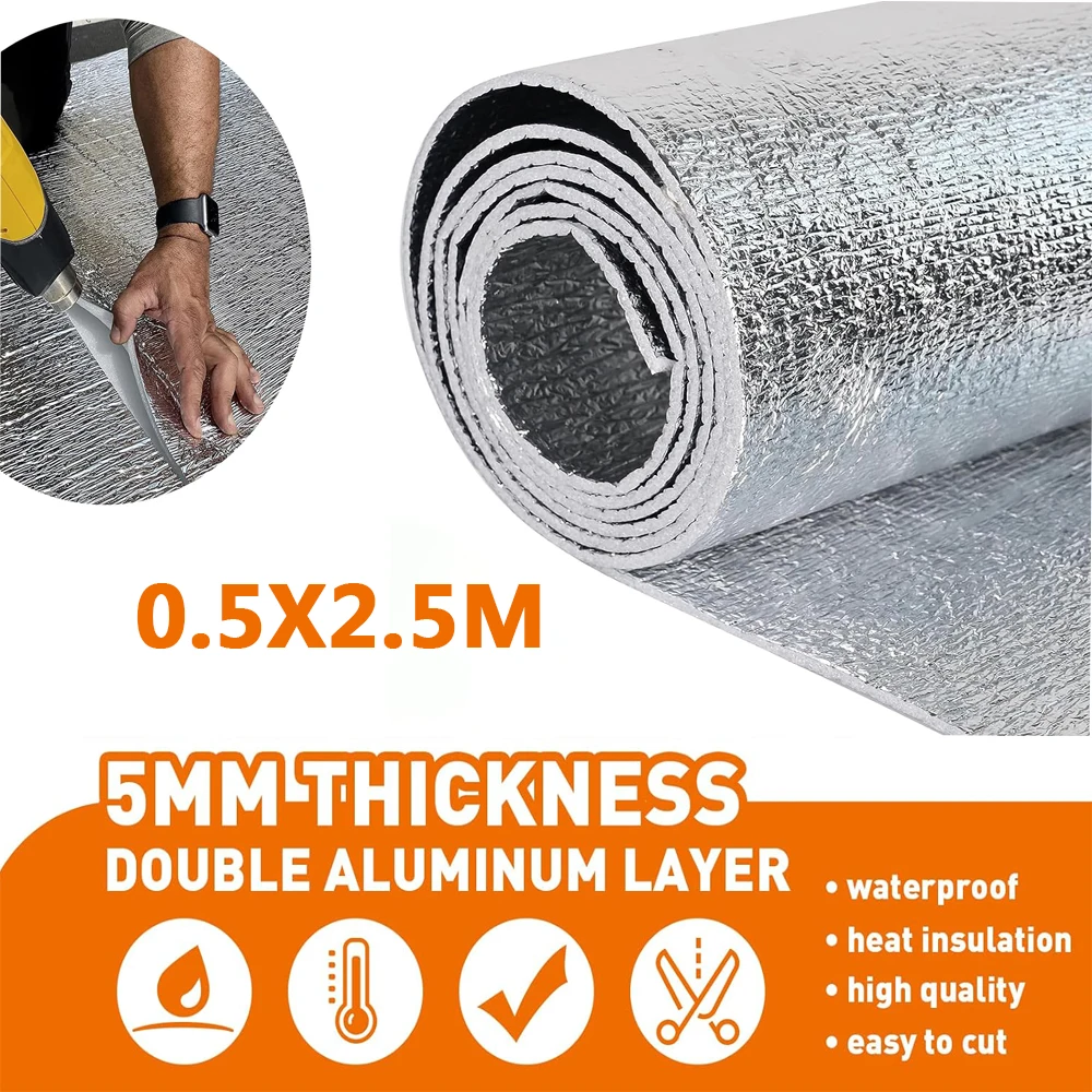 Reflective-Insulation-Foam-Roll-Window-Insulation-Kit-for-Winter-Double ...