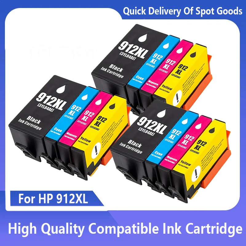 compatible-For-hp-912xl-912-compatible-ink-cartridge-for-hp-OfficeJet ...