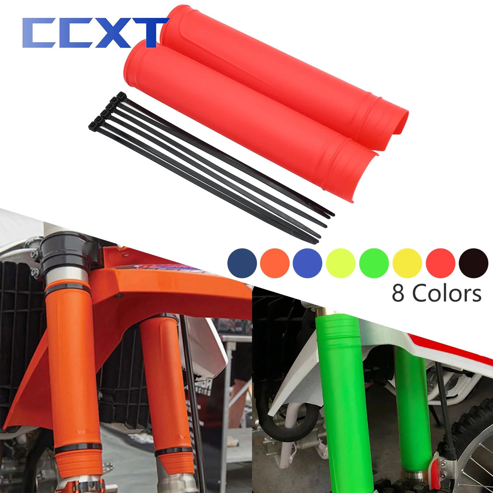 Motorcycle Universal Front Fork Protector For Husqvarna KTM Honda ...