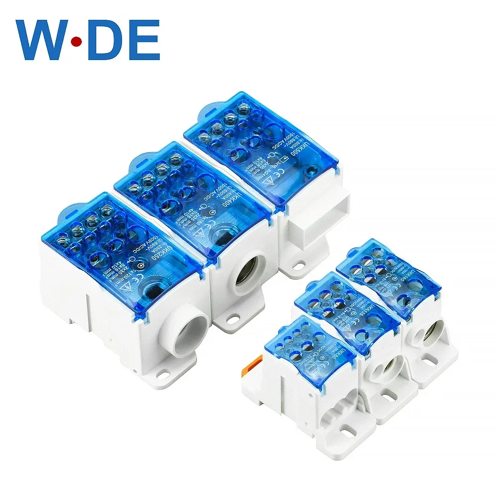 Din-Rail-Distribution-Box-Block-One-In-Multiple-Out-UKK-Power-Universal-Electric-Wire-Connector ...